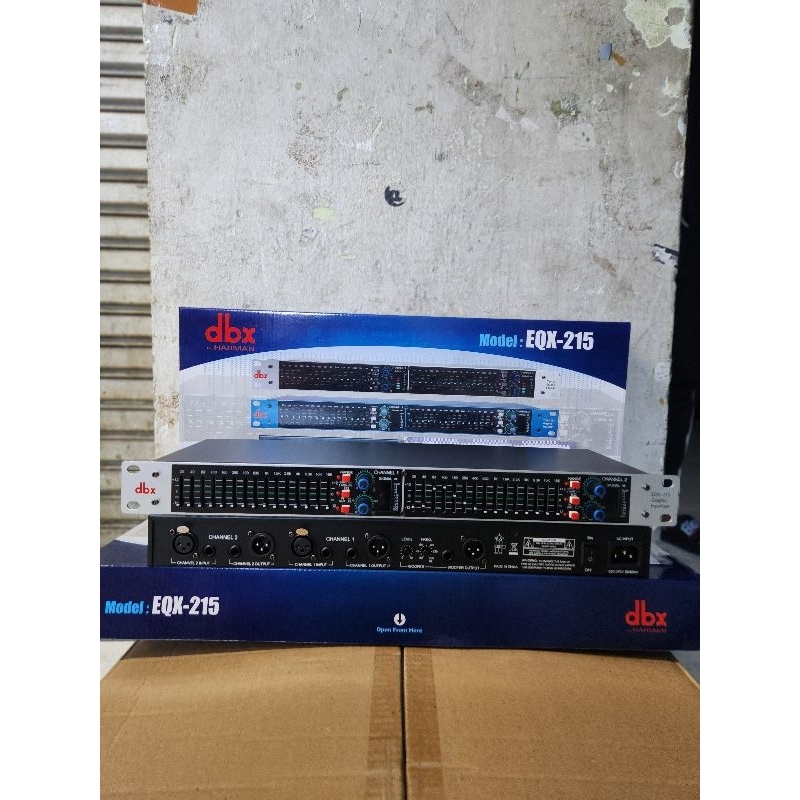 Jual EQUALIZER EQX215+ PLUS SUBWOOFER EQX 215 EQUALISER BARU | Shopee Indonesia