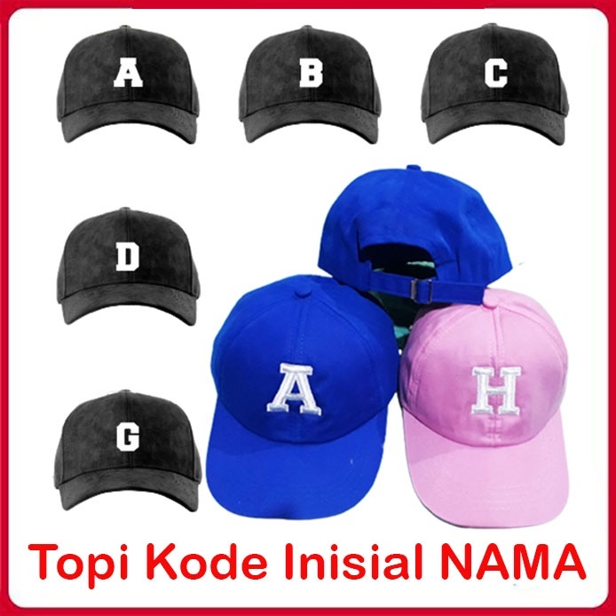 Jual Topi Anak-Anak Baseballcap Abjad Huruf Teks Alphabet A B C D E F G ...