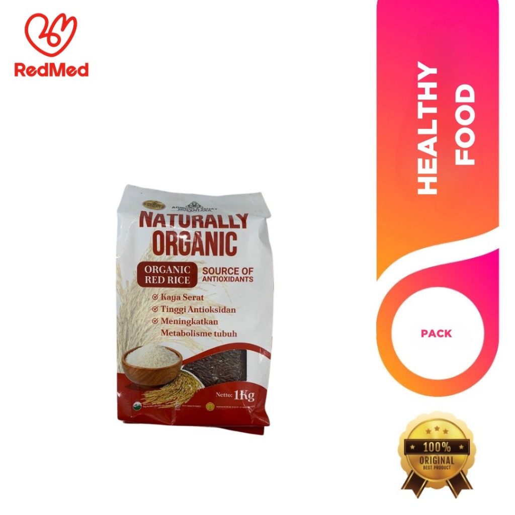 Jual AGRICOLA NATURALLY ORGANIC RED RICE 1KG | Shopee Indonesia