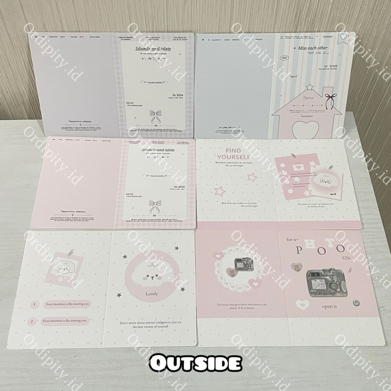 Jual ALAS KARTU PHOTOCARD AESTHETICS ESTETIK SELKOR SELCHIN KPOP ANIME ...