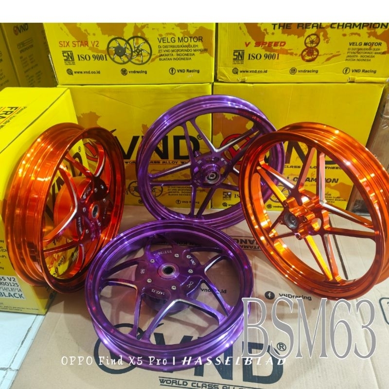 Jual Pelek Racing Vnd V Speed V2 Mio m3 Fino 125 Xeon Gear Fazzio X ...