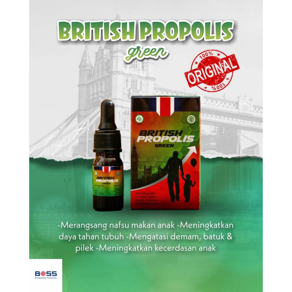 Jual BRITISH PROPOLIS FOR KIDS SUPLEMEN PREMIUM UNTUK ANAK ASLI DAN ...