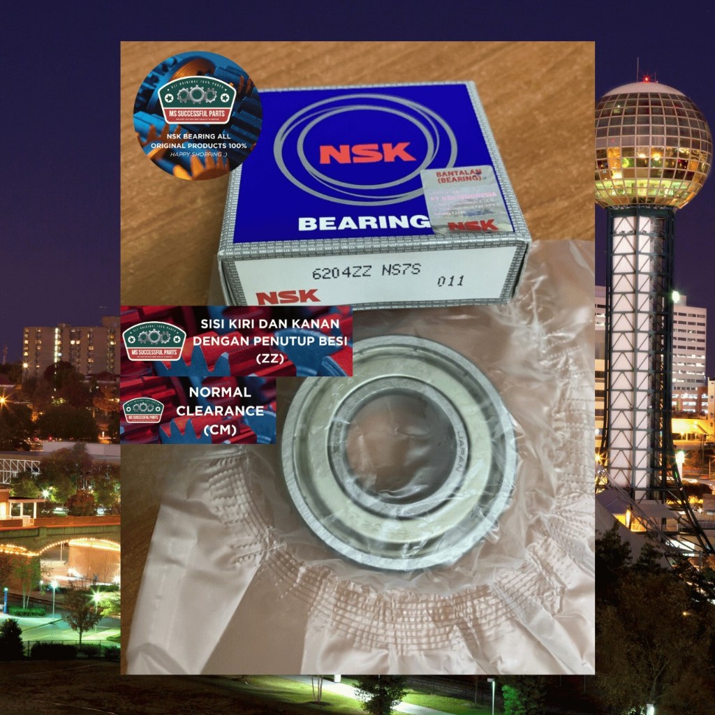 Jual BEARING 6204 ZZ NSK ORIGINAL JAPAN | Shopee Indonesia