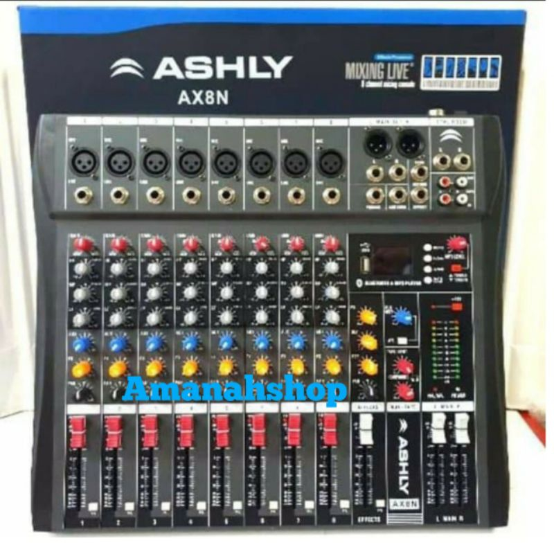 Jual MIXER ASHLY AX8N MIXER ASHLY AX8N | Shopee Indonesia