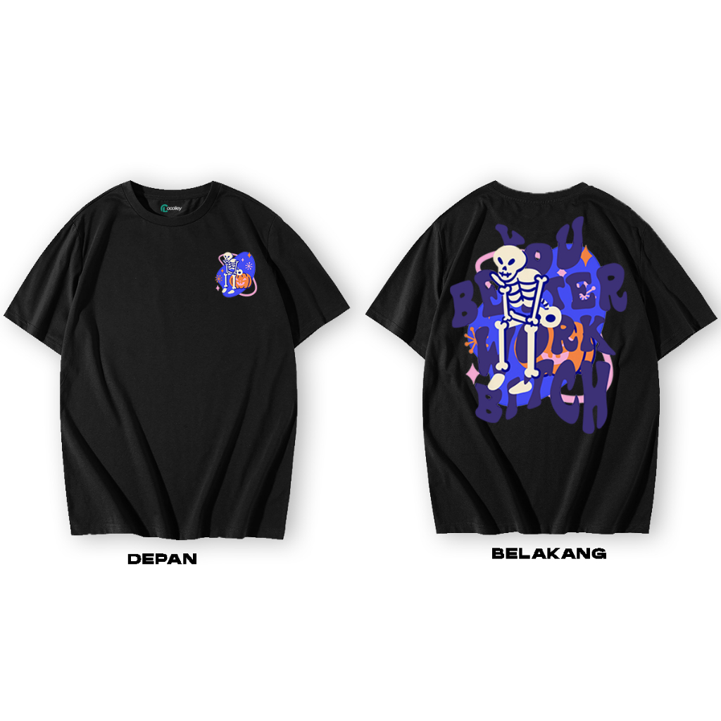 Jual Cocoliey T-Shirt Pria Wanita Premium Cotton 24s Printing DTF ...