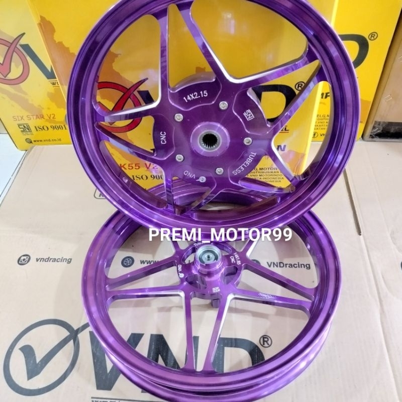 Jual VELG MIO VND V SPEED V2 GEN2 VELG BINTANG MIO SPORT 1.85 / 2.15 ...