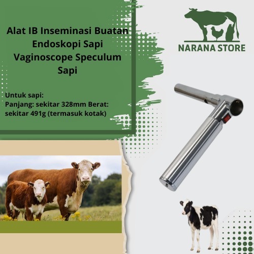 Jual Vaginoscope Sapi Kambing Alat Inseminasi Buatan IB Endoscope Domba ...