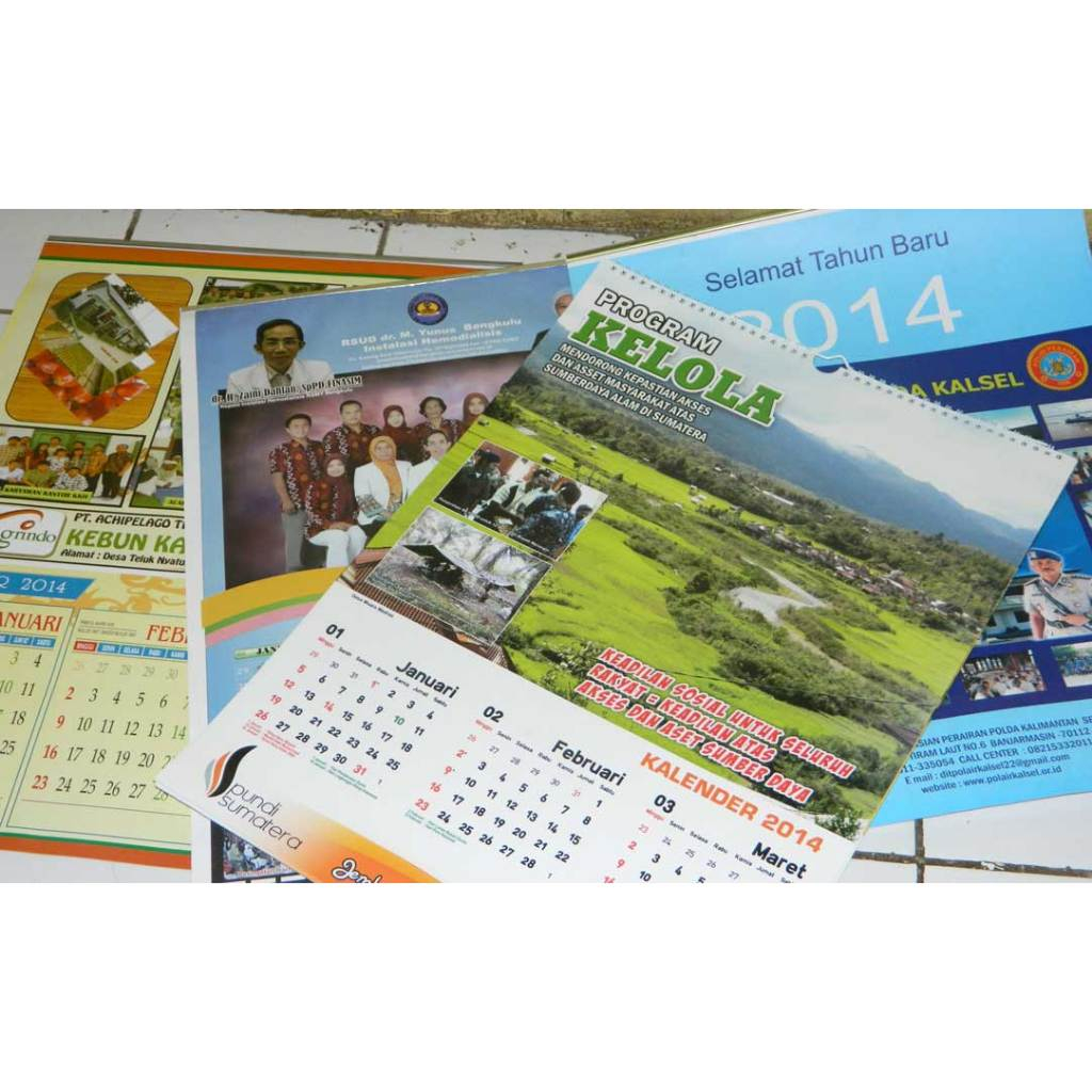 Jual CUSTOM & CETAK KALENDER ( CUSTOM DESAIN ) | Shopee Indonesia