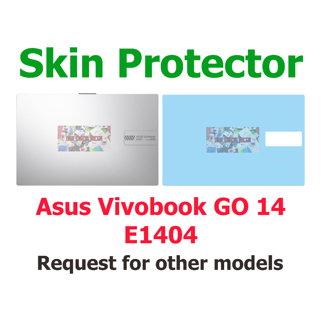 Jual Asus Vivobook GO 14 E1404 Skin Guard Garskin Protektor | Shopee ...