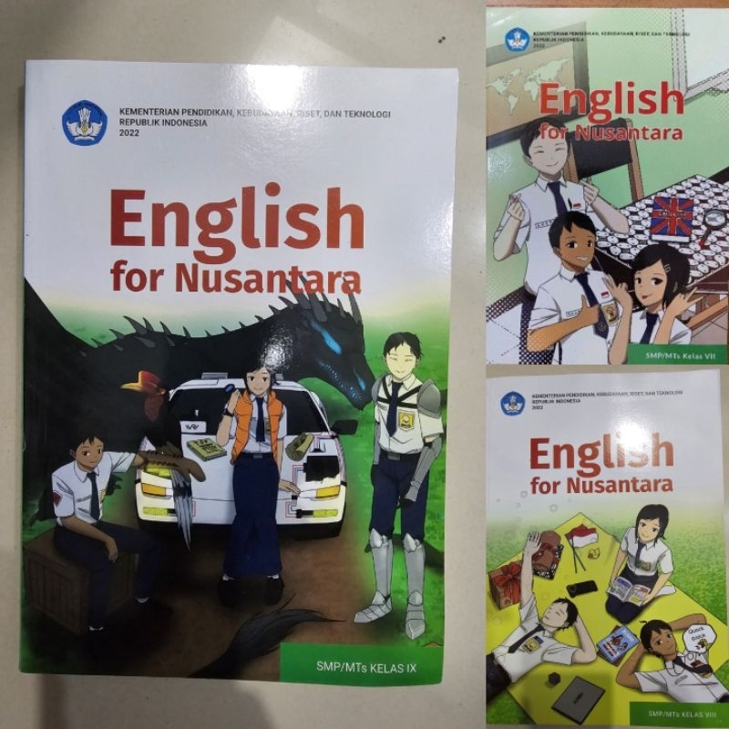 Jual English For Nusantara Bahasa Inggris Kelas 7 8 9 SMP Kurikulum Merdeka | Shopee Indonesia