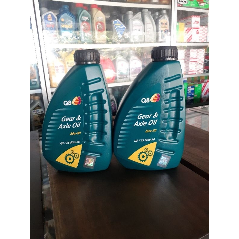 Jual Oli Transmisi Q8 Gear & Axle Oil 80w90 Kemasan 1L | Shopee Indonesia