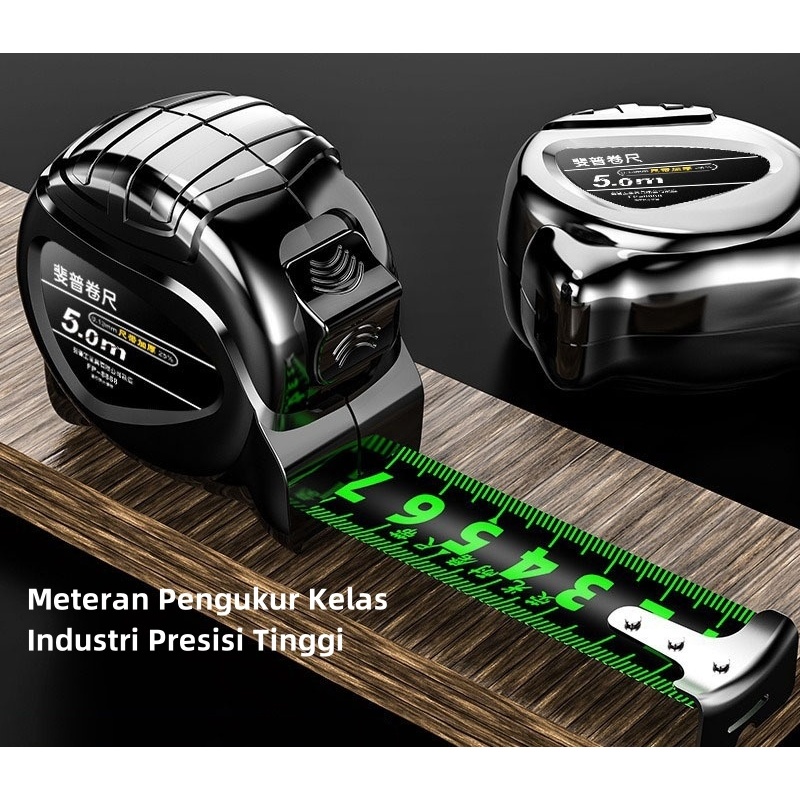 Jual Alat Ukur Meteran Roll 3m/5m/7.5m/10m Panjang Stainless Tebal ...