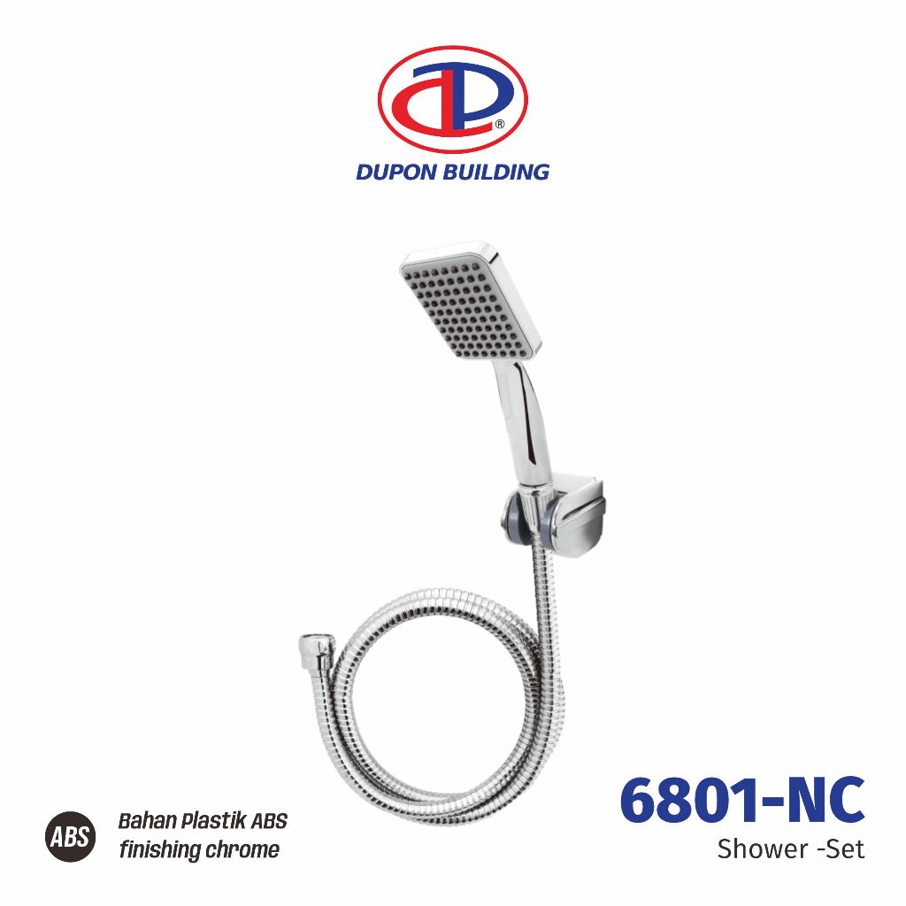 Jual DUPON Shower Mandi Shower Tangan Hand Shower Set Chrome 6801-NC | Shopee Indonesia