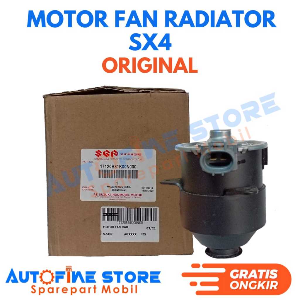 Jual Motor Fan Radiator SX4 Original | Shopee Indonesia