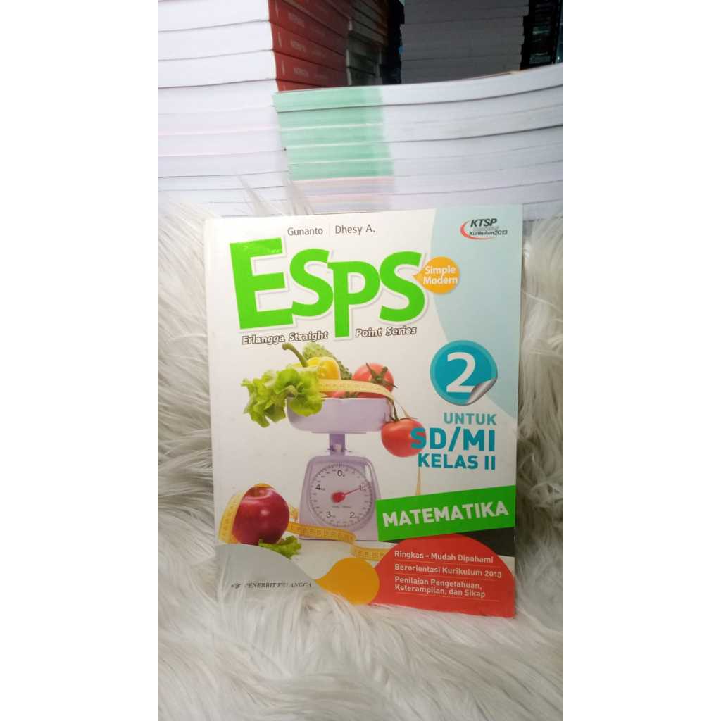 Jual BEST SELLER ESPS MATEMATIKA SD/MI KELAS II K13 ERLANGGA | Shopee Indonesia