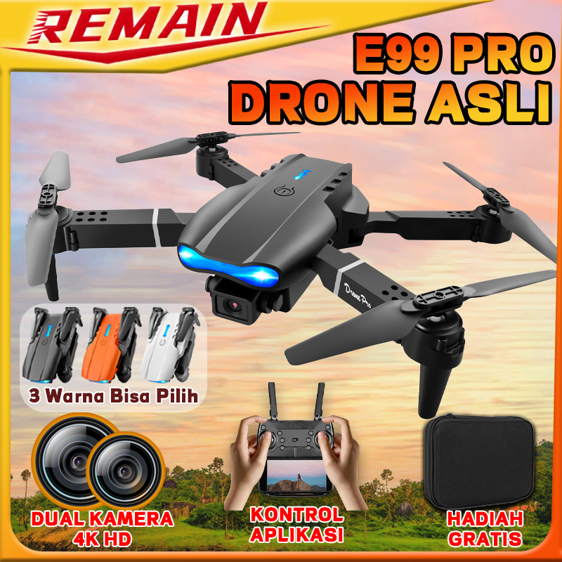 Jual Smart Drone E88 Pro / E99 Pro 4k HD Dual Camera Indoor Outdoor Murah Mini Dengan Drone WiFi ...