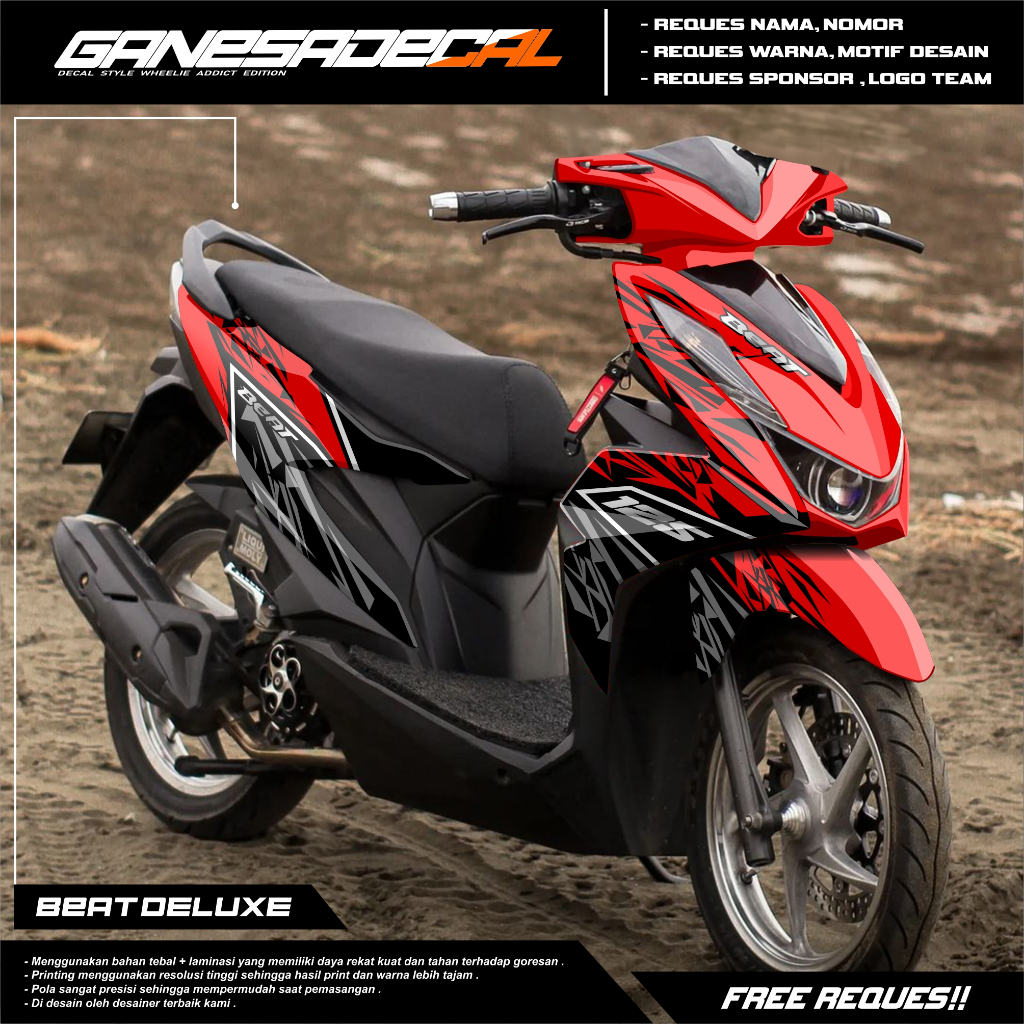Jual Decal Sticker Beat Deluxe 2020 2021 2022 2023 2024 Full Body ...