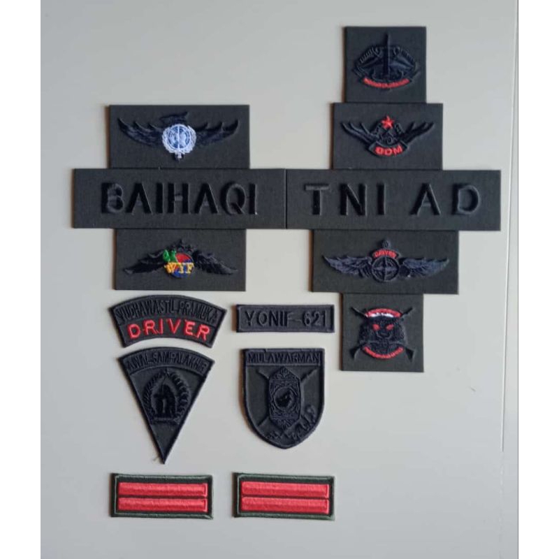 Jual papan nama pdl Tni AD, AL, AU perkeras mika | Shopee Indonesia