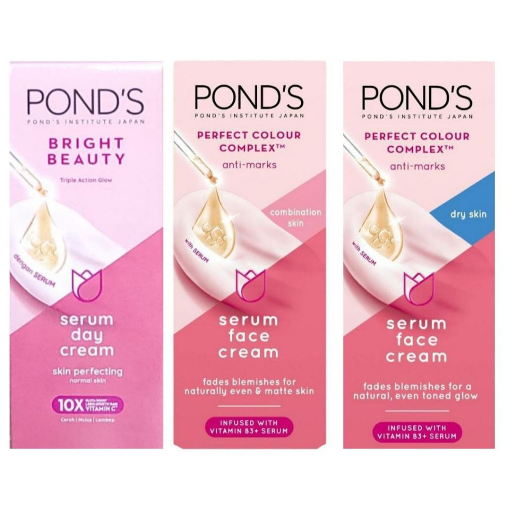 Jual Pond's Perfect Colour Complex Anti-Marks Serum Face Cream 40gr ...