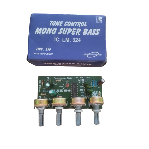 Jual TONE CONTROL MONO SUPER BASS KIT RANIC TYPE - 250 | Shopee Indonesia