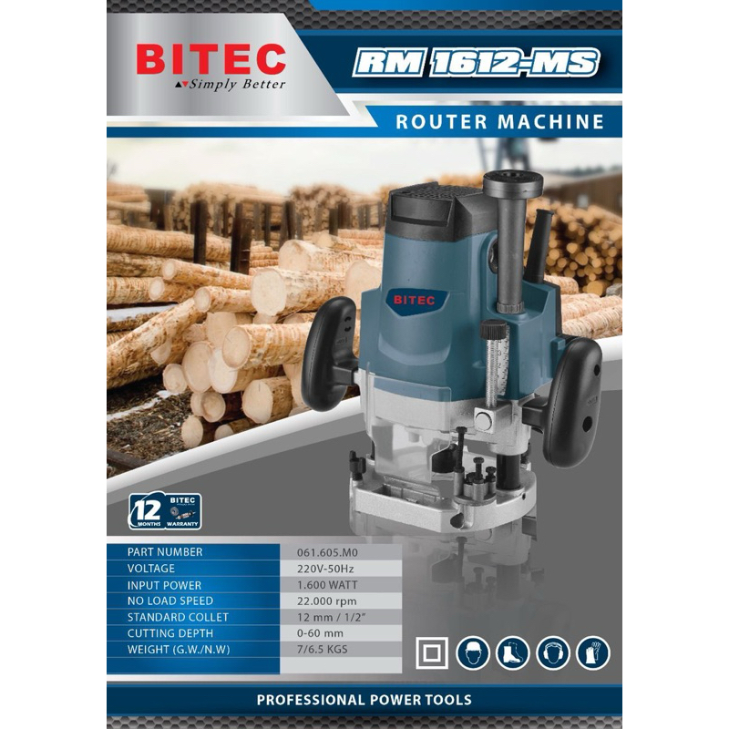 Jual MESIN ROUTER PROFIL KAYU RM 1612 MS | Shopee Indonesia