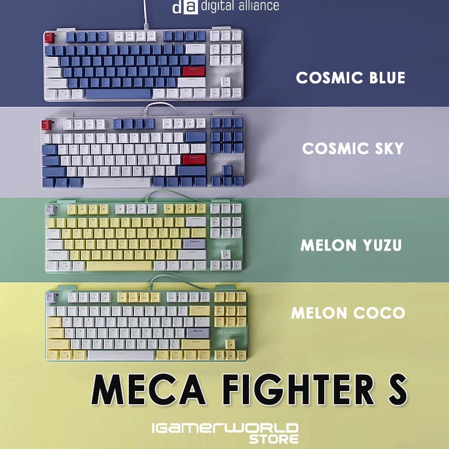Jual Keyboard Digital Alliance MECA Fighter S Keyboard DA Meca Fighter ...