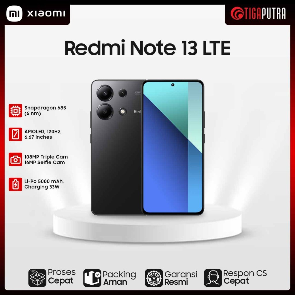 Jual Xiaomi Redmi Note 13 4G/5G (Ram 8GB, Rom 256GB) | Shopee Indonesia