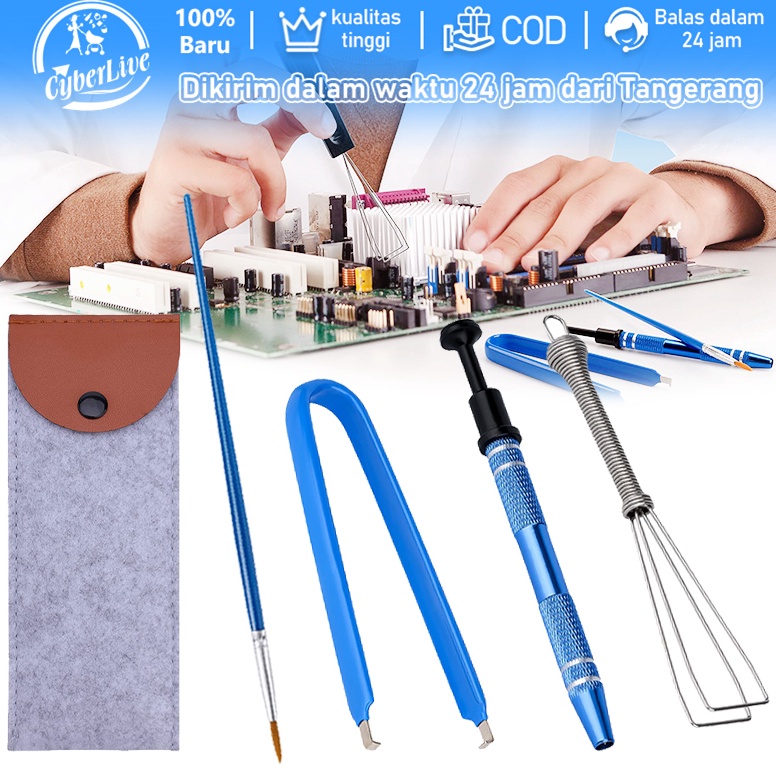 Jual Lube Kit Keyboard 4 In 1 Bag Switch Lube Tool Set Untuk Mechanical ...