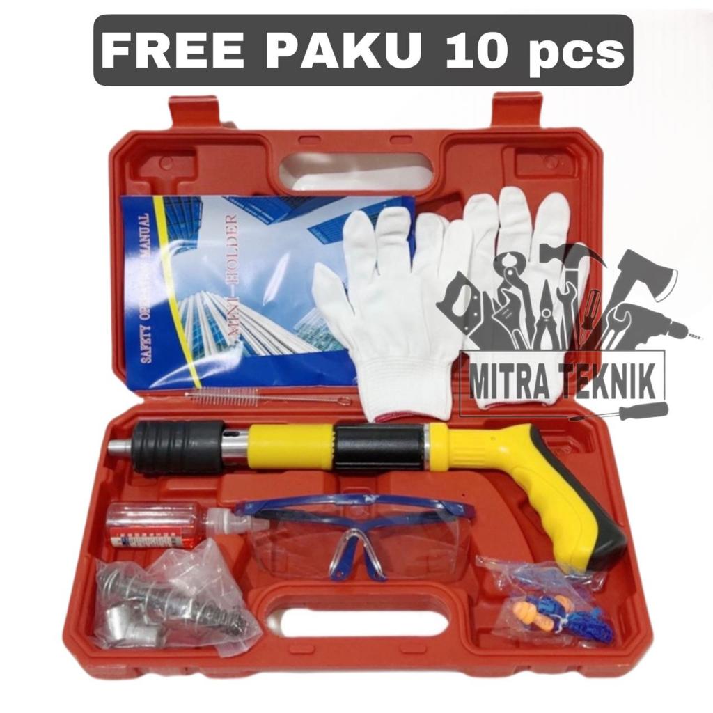 Jual Alat Tembak Paku Beton/ Nail gun/ Paku Tembak Manual/Fastening Gun ...