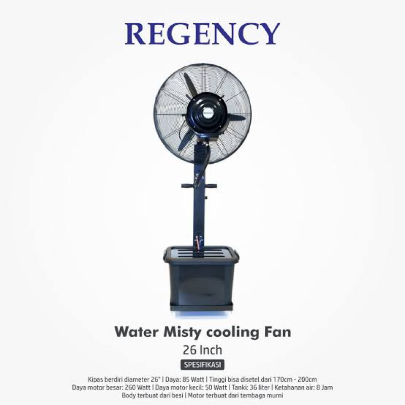 Jual Regency Kipas Embun Regency Kipas Blower Regency Stand Fan Air ...