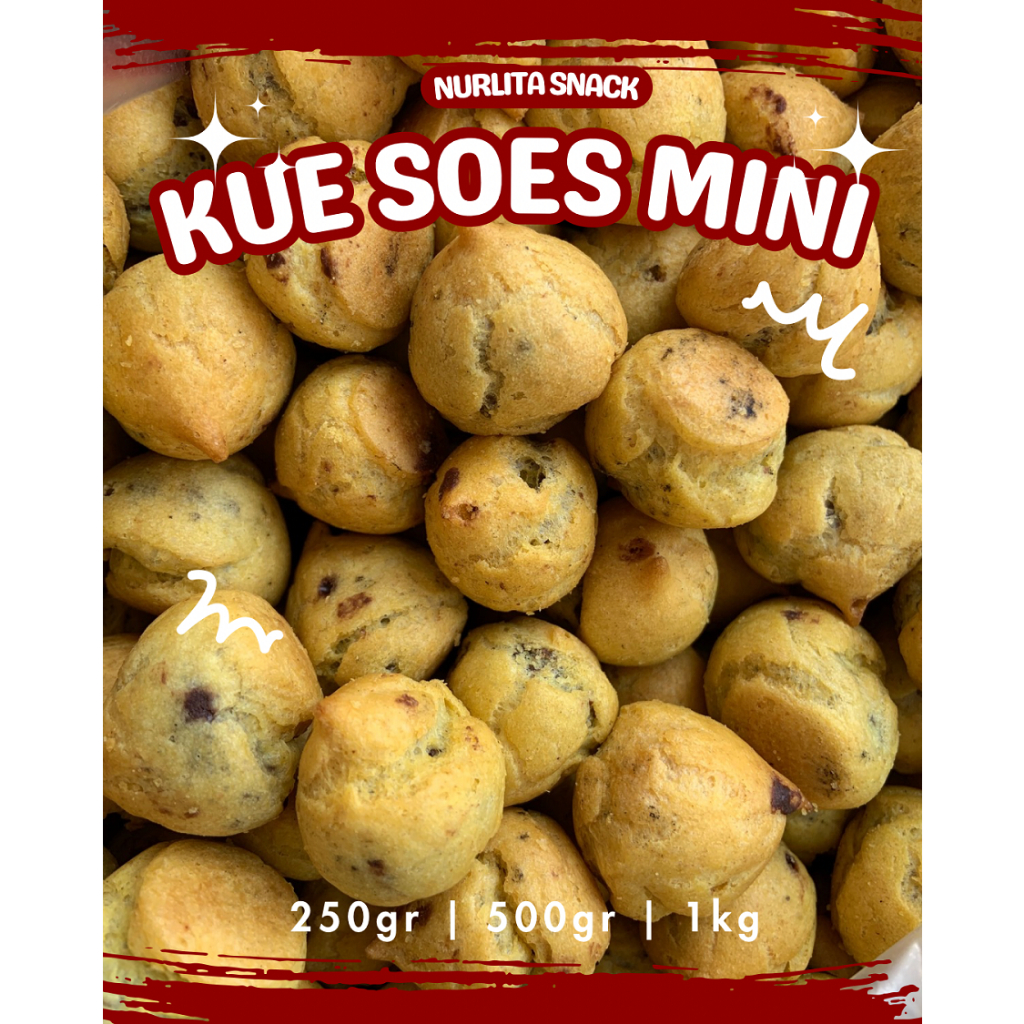 Jual KUE SOES / KUE SUS COKELAT KERING MINI 250 gram | Shopee Indonesia
