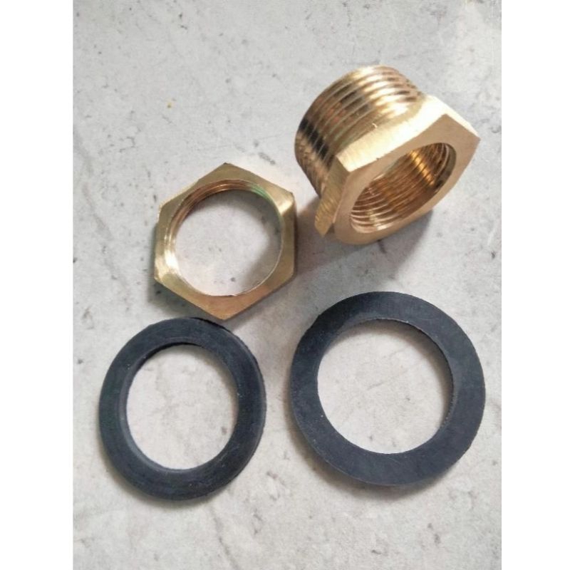 Jual mur toren 1 x 3/4 mur tandon 1 1/4 x 1 inch mur toren kuningan ...