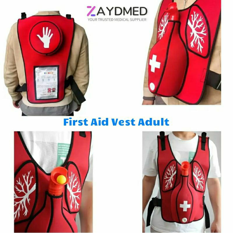 Jual CHOKING FIRST AID VEST ADULT TRAINING/ ALAT TRAINING PERTOLONGAN ...