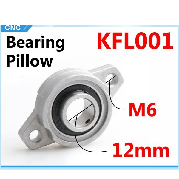 Jual Pillow Block KFL001 Diameter 12mm bore 12 mm Bracket bearing ...