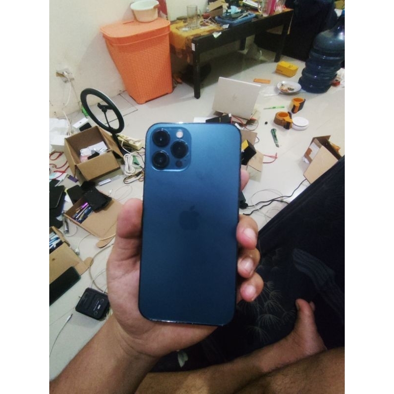 Jual iPhone12 12 Pro max PM 256 GB ibox | Shopee Indonesia