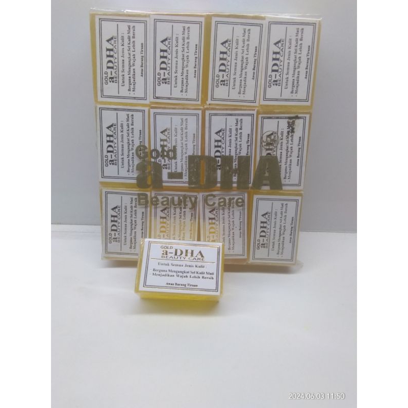 Jual A DHA SABUN WAJAH ORIGINAL HOLO M lusinan 12 pcs | Shopee Indonesia