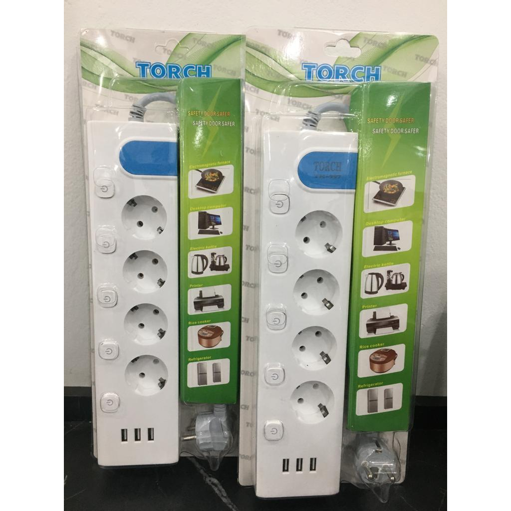 Jual Torch Colokan Kabel usb 5M 3M tembaga murni /Colokan USB + SWITCH ...