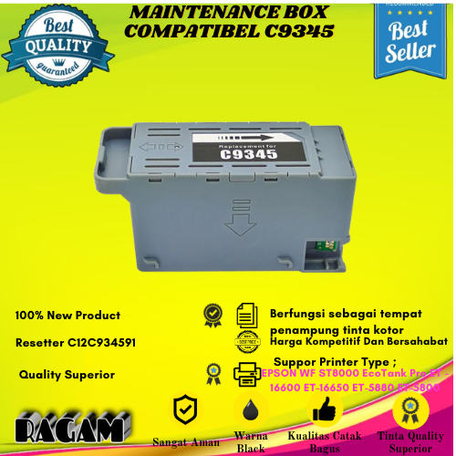 Jual Maintenance Box C9345 PXMB9 Printer L15150 L15160 L6550 L6580 M15140 | Shopee Indonesia