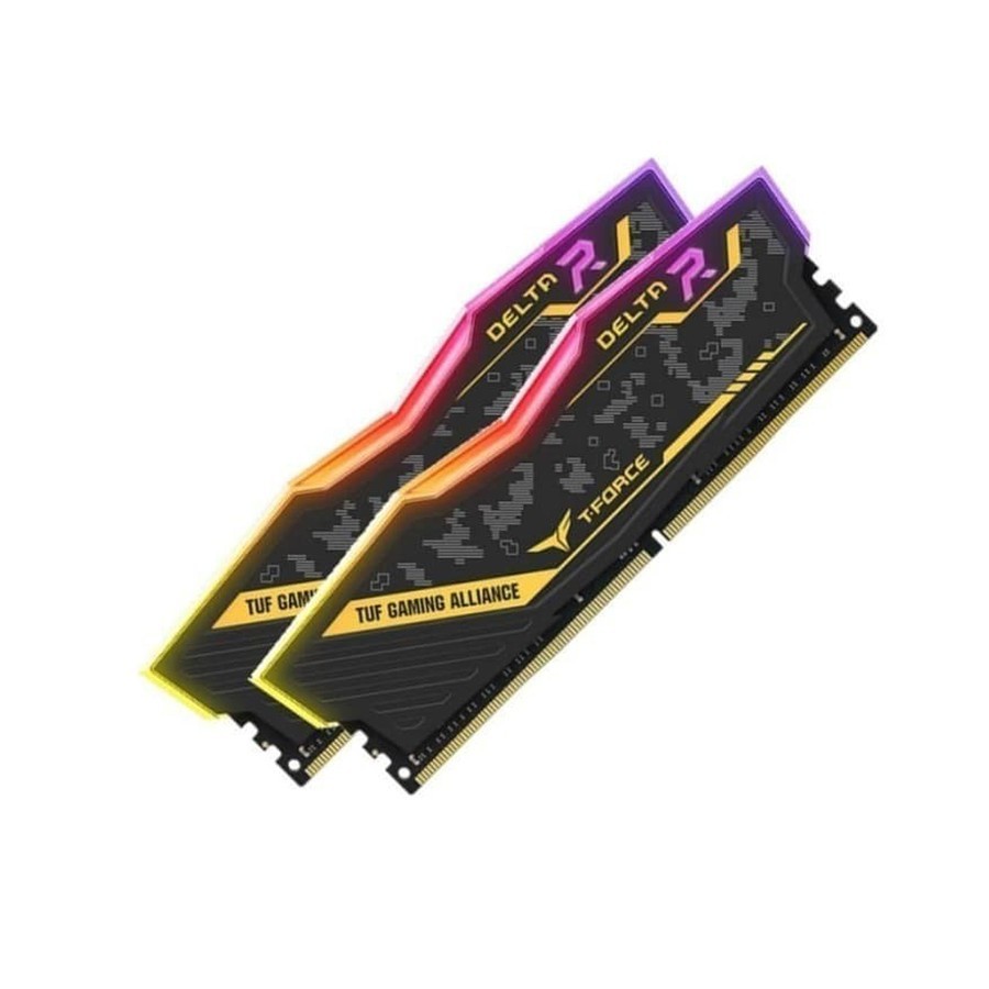 Jual RAM TEAM T-FORCE DELTA TUF RGB DDR4 2x16 GB 3600 | Shopee Indonesia