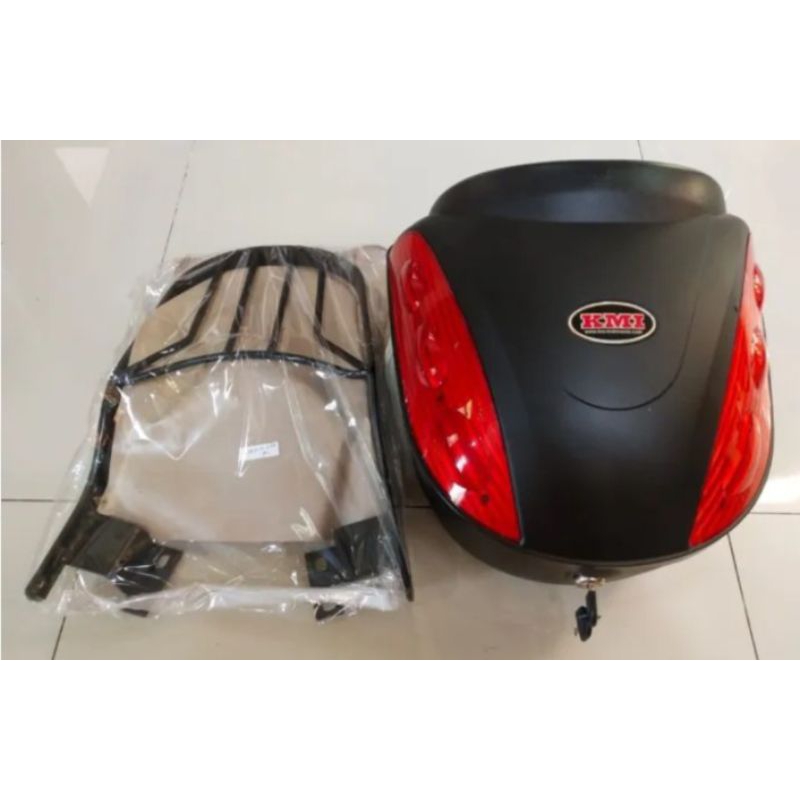 Jual Box Motor belakang KMI 201 Hitam dan bracket berbagai tipe motor ...
