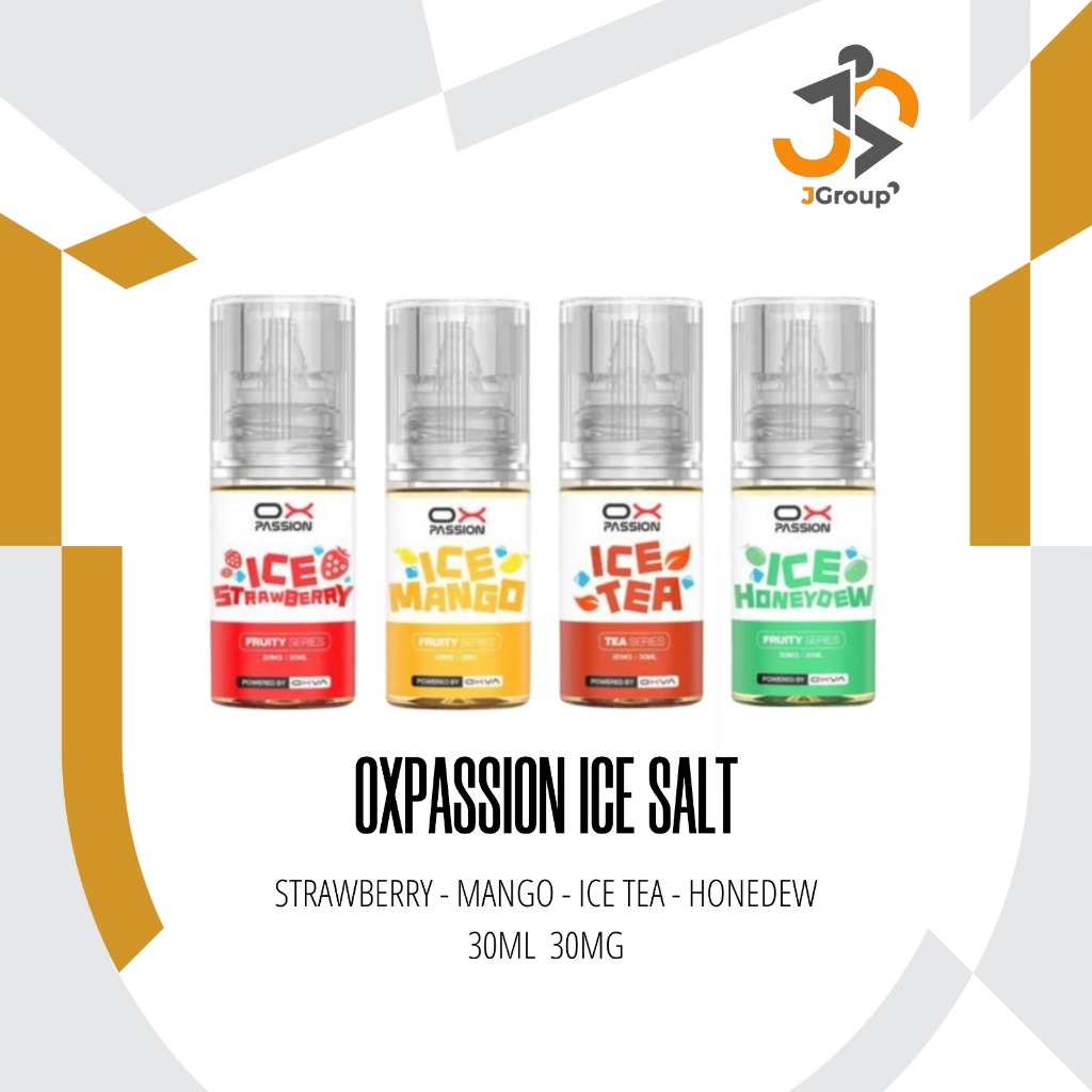 Jual OX PASSION ICE SALT NIC SERIES 30ML 30MG BY OXVA E-LIQUID | Shopee ...