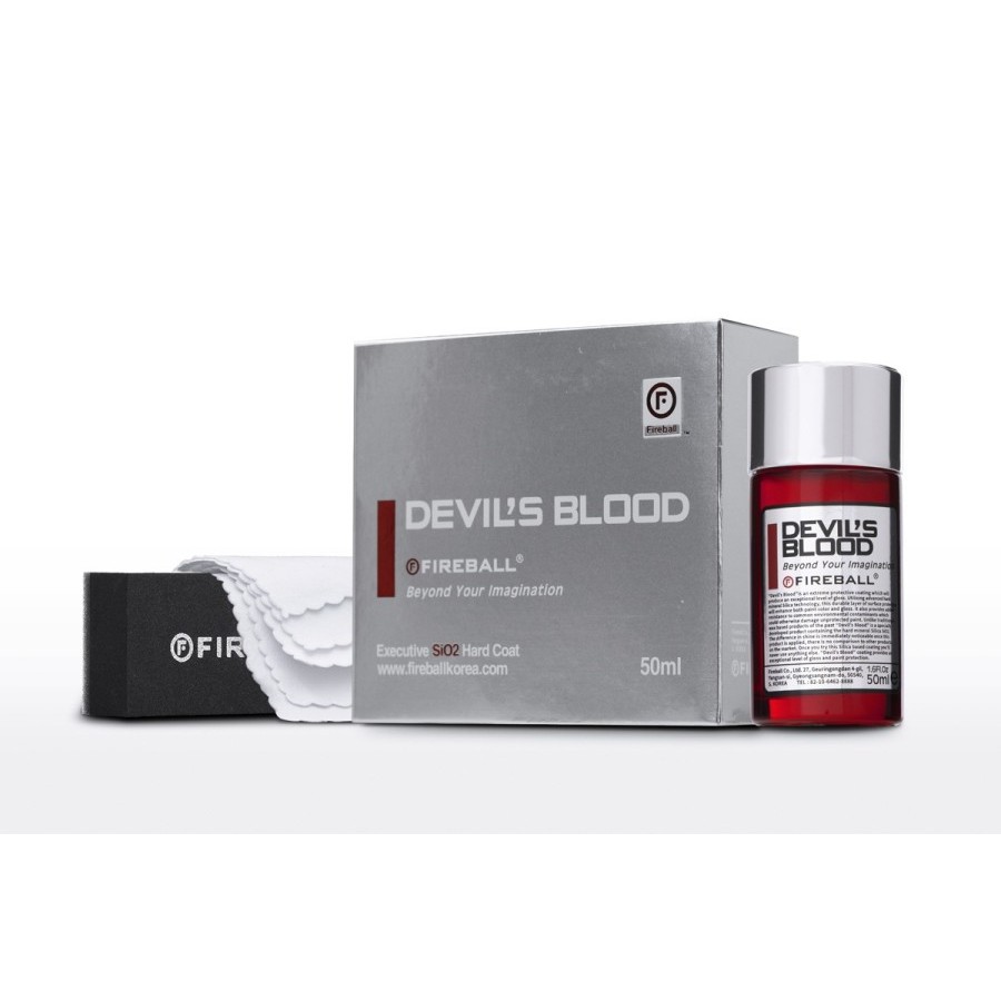 Jual FIREBALL Devil's Blood Ceramic Coating - 50ml | Shopee Indonesia