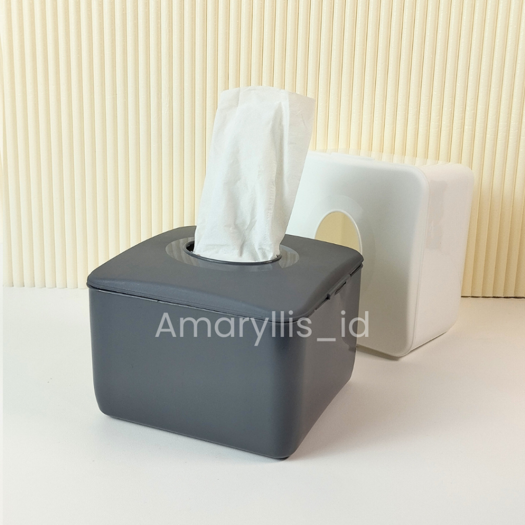 Jual Kotak Tissue/Tempat tisu persegi/wadah tisu meja/tissue pop up ...