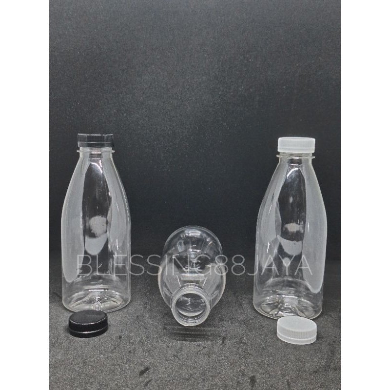 Jual Botol Cantik 350 ml / Botol Plastik 350 ml Clear PET | Shopee ...