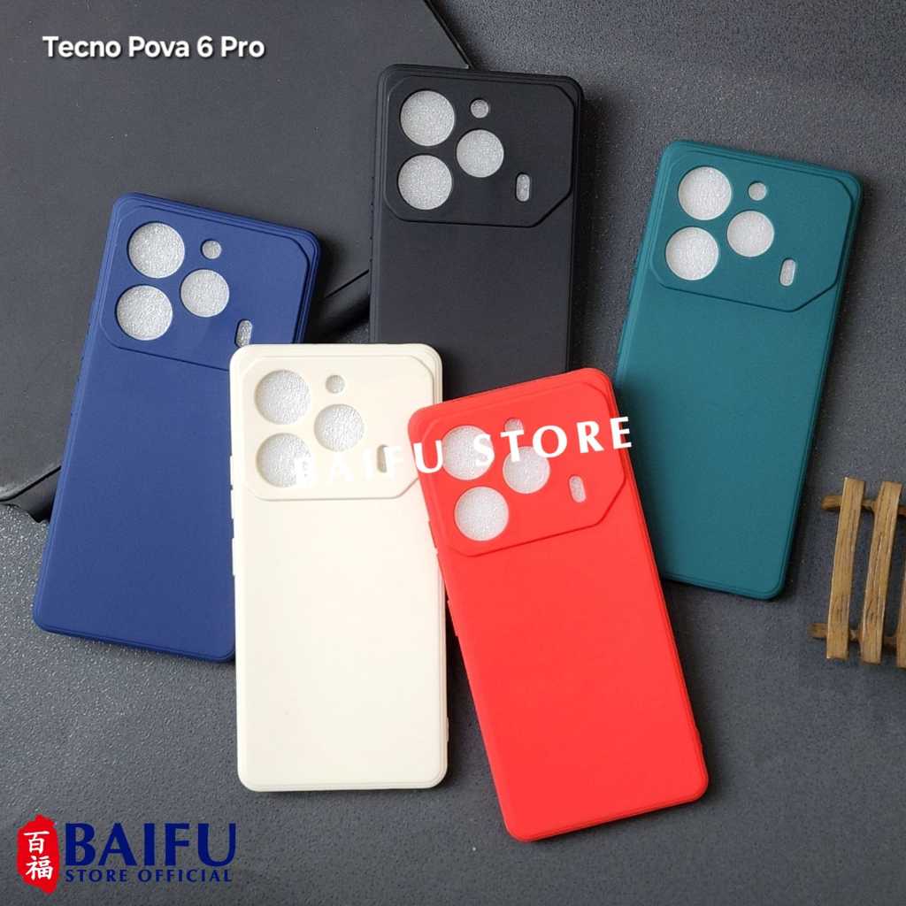 Jual Tecno Pova 6 Tecno Pova 6 Pro Softcase Macaron Square / Case ...