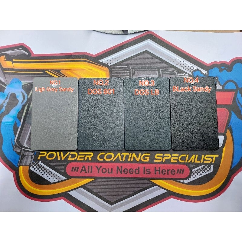 Jual Bubuk powder Coating GREY SANDY SPECIAL EDITION. (1 kg) | Shopee ...