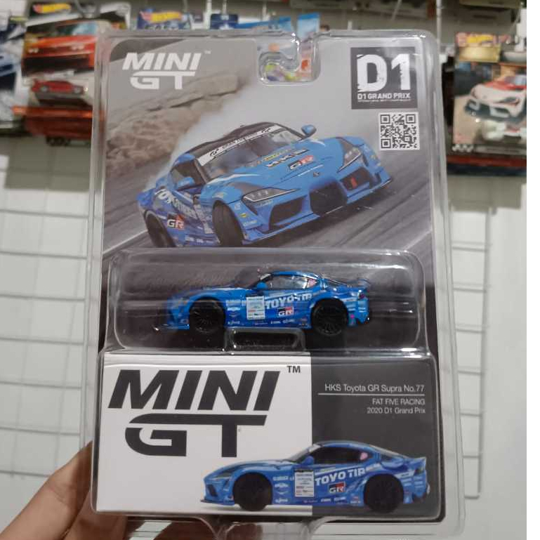 Jual MGT00307-D1 MINI GT 1/64 HKS Toyota GR Supra No.77 FAT FIVE RACING ...