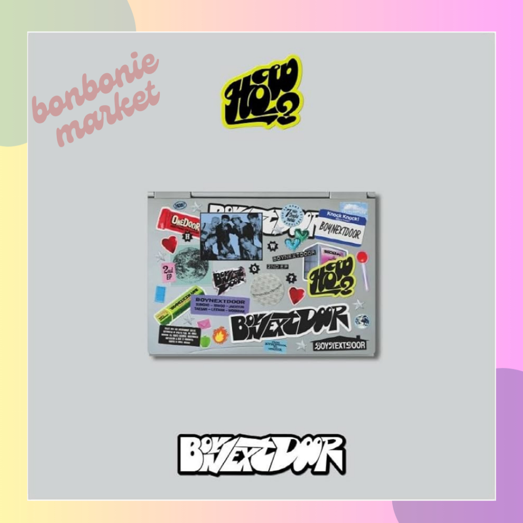 Jual (SEALED) ALBUM BOYNEXTDOOR [HOW] (STICKER & WEVERSE ver) | Shopee Indonesia