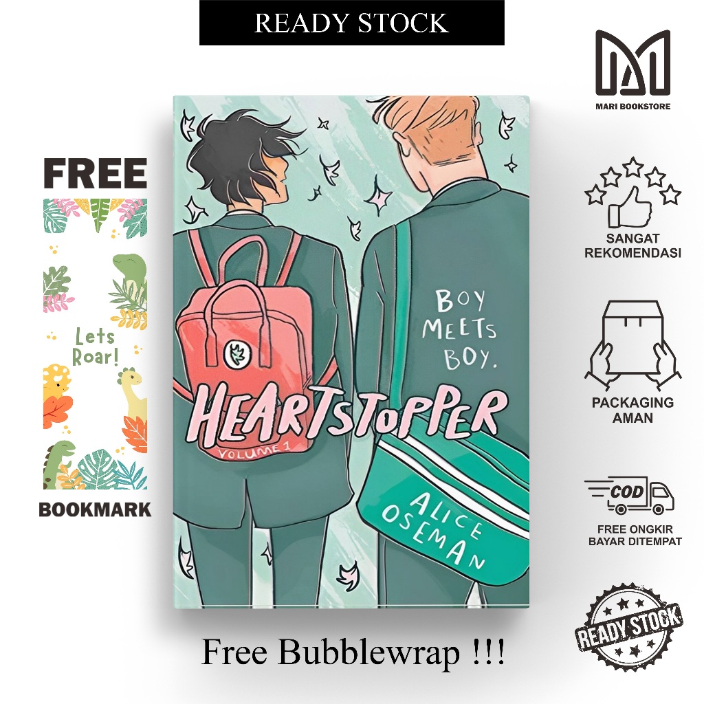 Jual Heartstopper, Volume One (Heartstopper, #1) by Alice Oseman ...