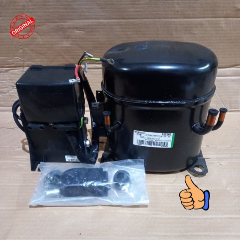 Jual Embraco Compressor R 22 T-6220-E 3/4 HP (Hermetic) | Shopee Indonesia